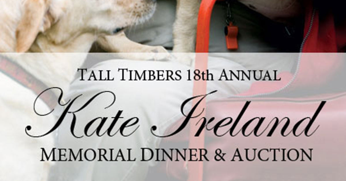 Join Us for the 18th Annual Kate Ireland Memorial Dinner & Auction ...